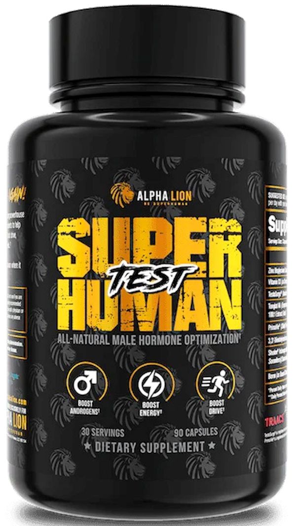 Alpha Lion Superhuman Test Lean Muscle Builder | Mass For Life