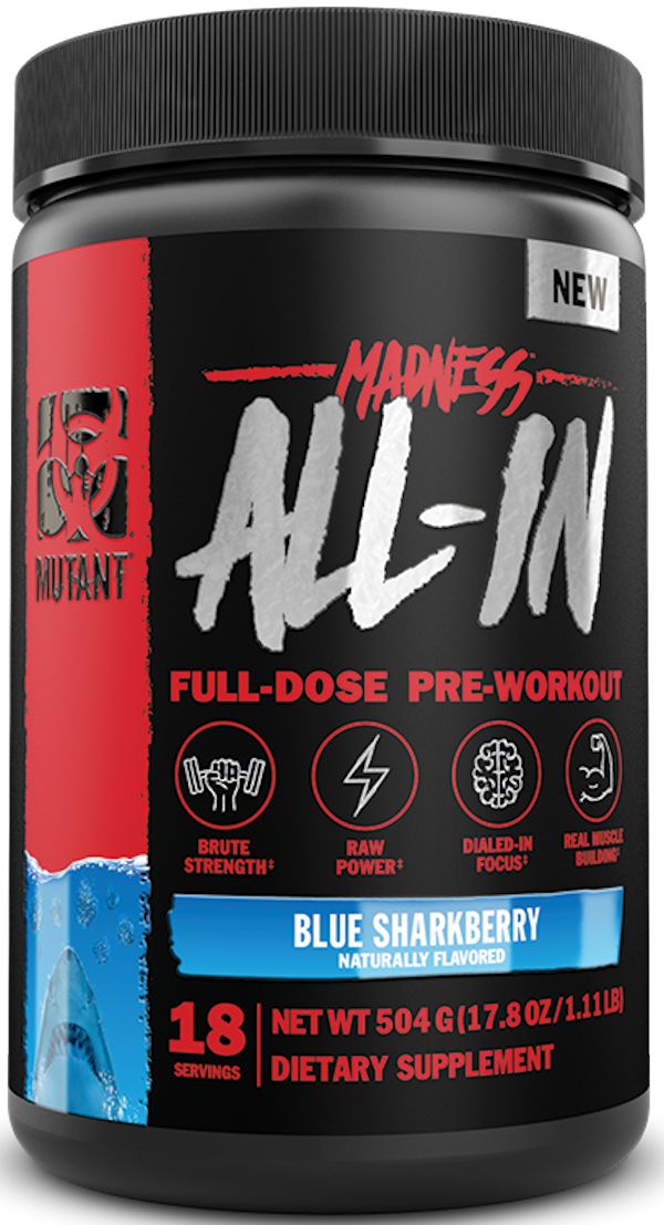Mutant Madness All-In | Pre-Workout | Mass For Life